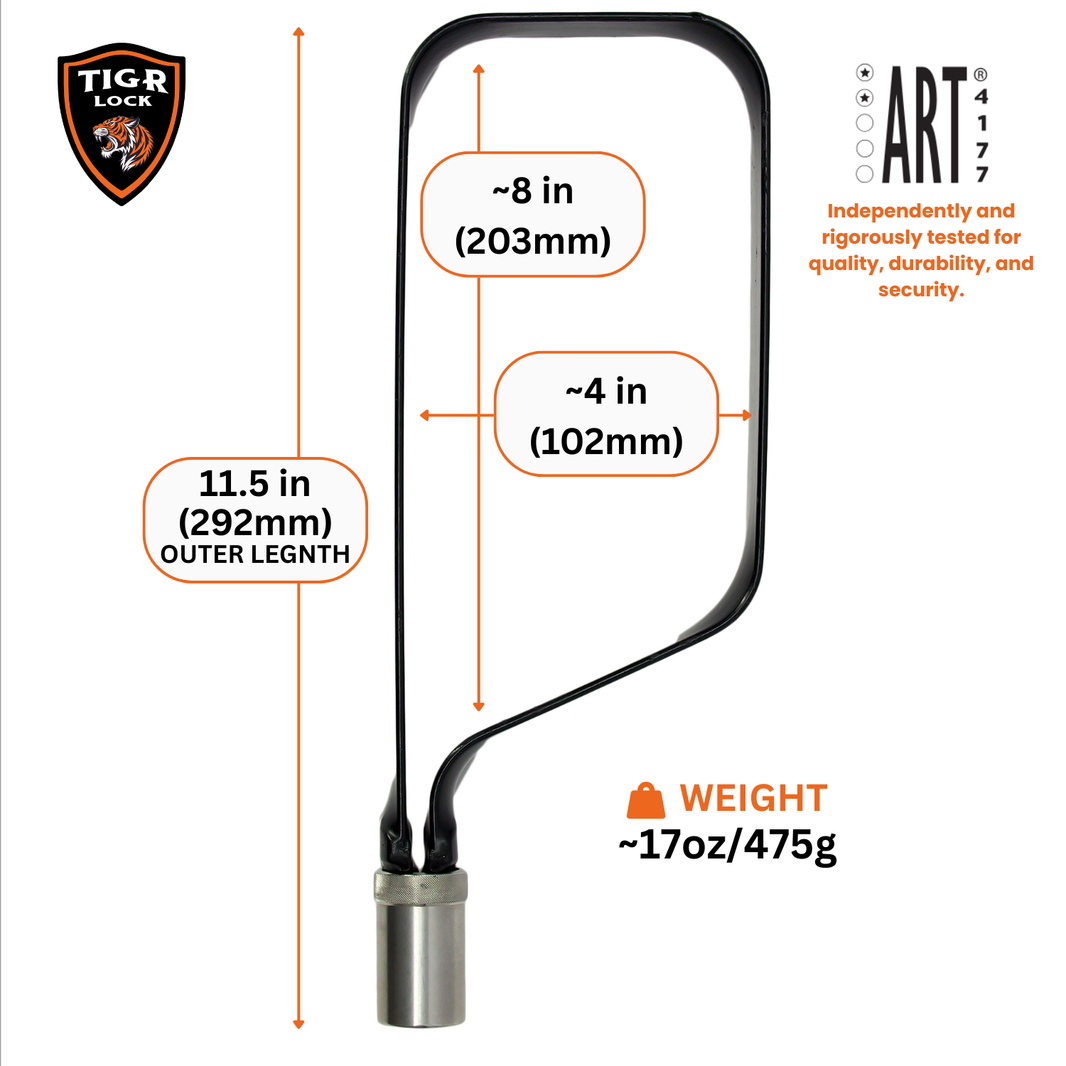 TIGR Lock Lightweight Bike Locks & High-Security U-Locks